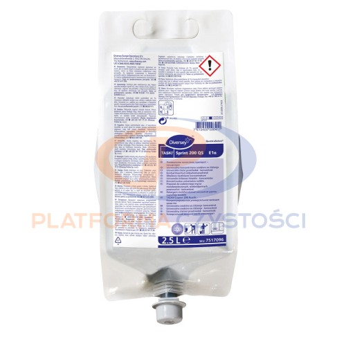 TASKI Sprint 200 Quattro Select 2,5L / 2 sztuki preparat do codziennego ...